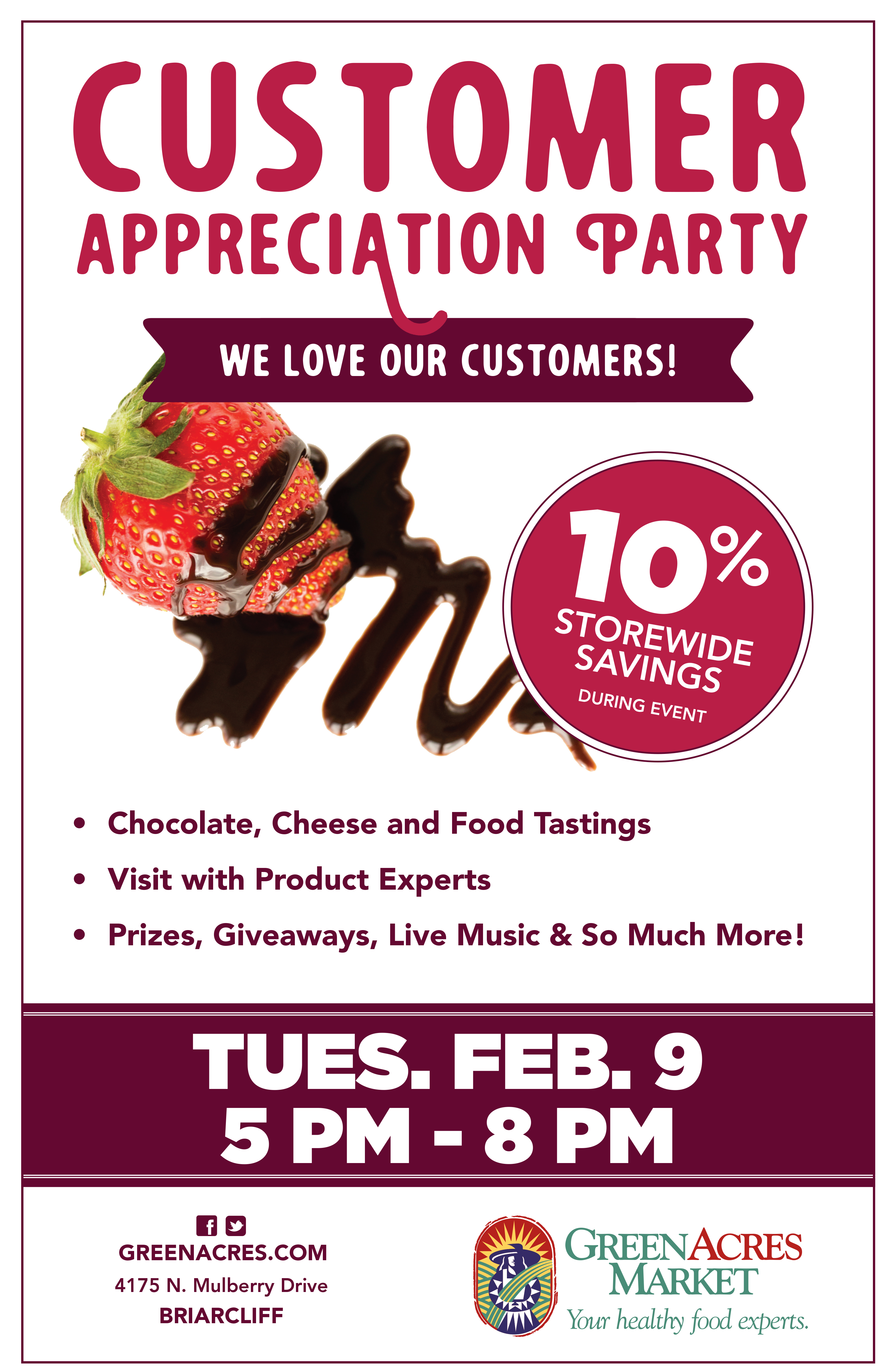 Customer Appreciation Party – The Village at Briarcliff